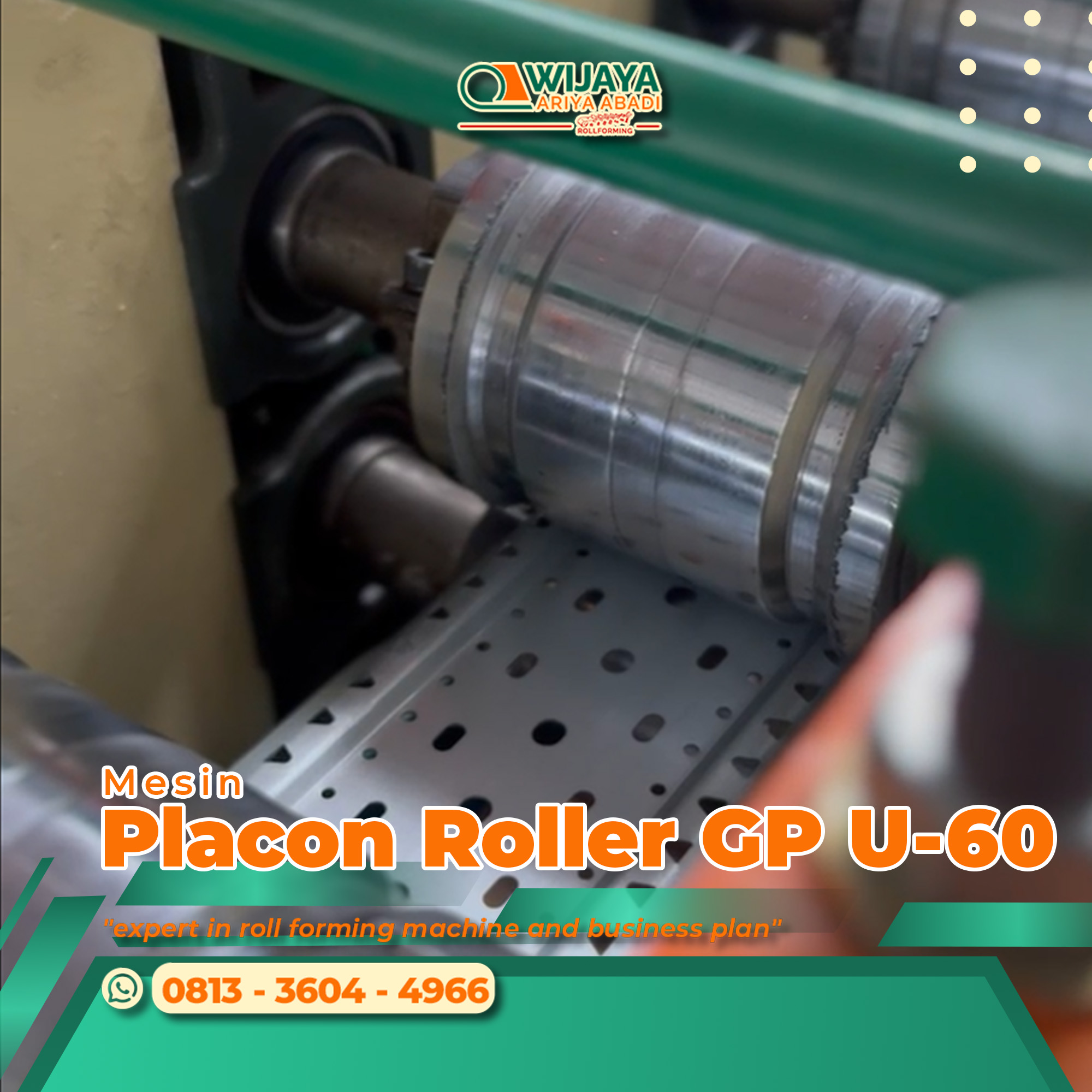 Pabrik Mesin Placon Roller Batam - CV. Wijaya Ariya Abadi