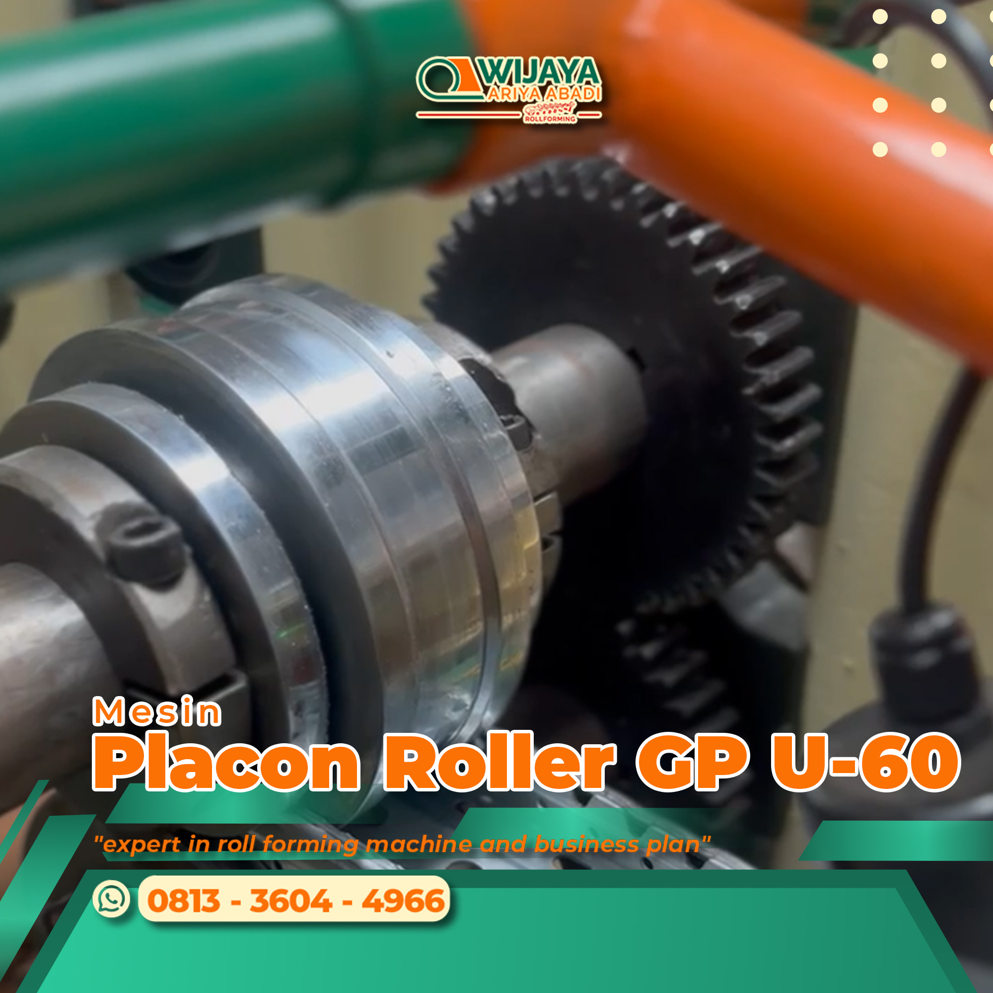 INOVASI CERDAS - Mesin Pencetak Placon Roller Prabumulih - CV. Wijaya ...