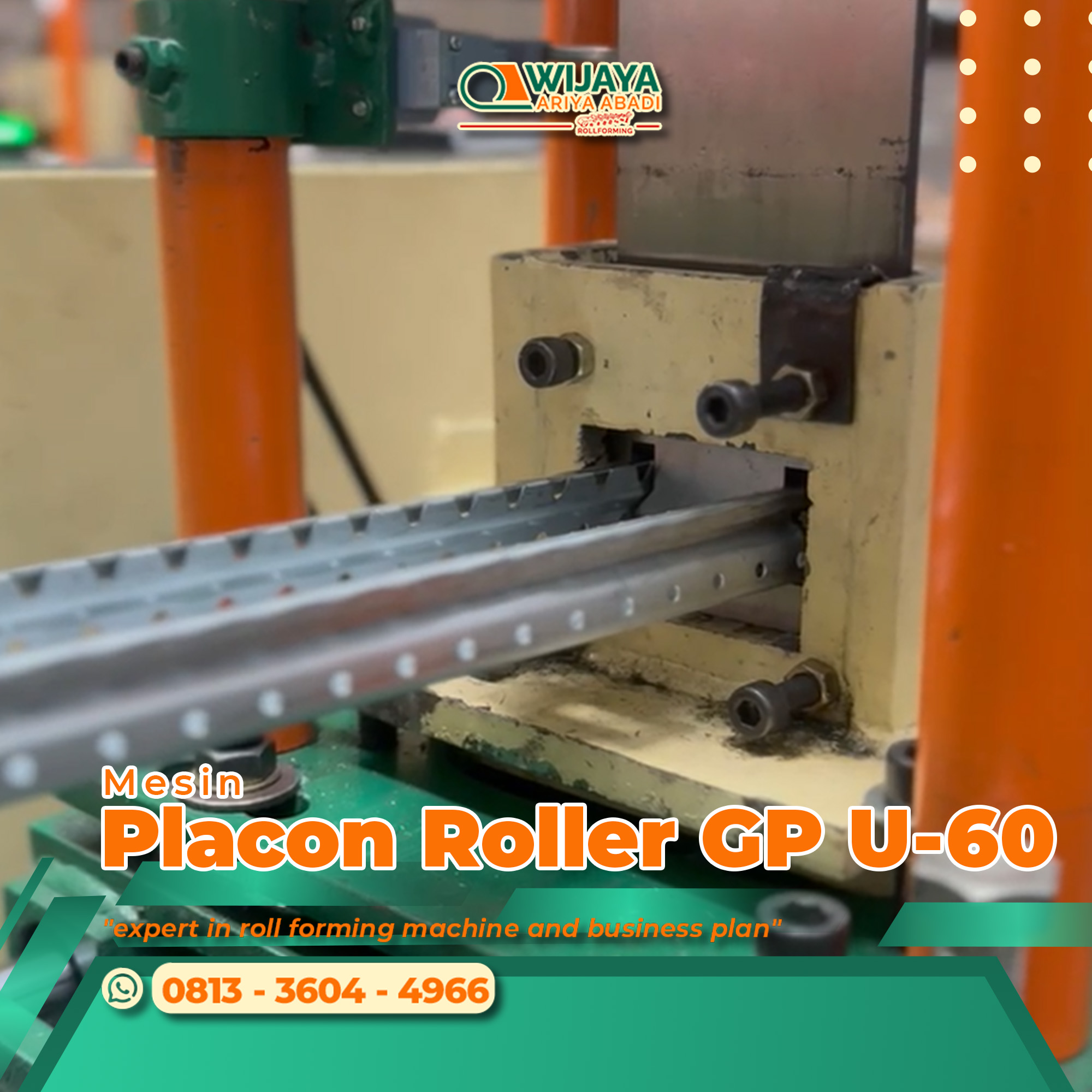 HASIL CEPAT - MESIN CETAK PLACON ROLLER SUKABUMI - CV. Wijaya Ariya Abadi