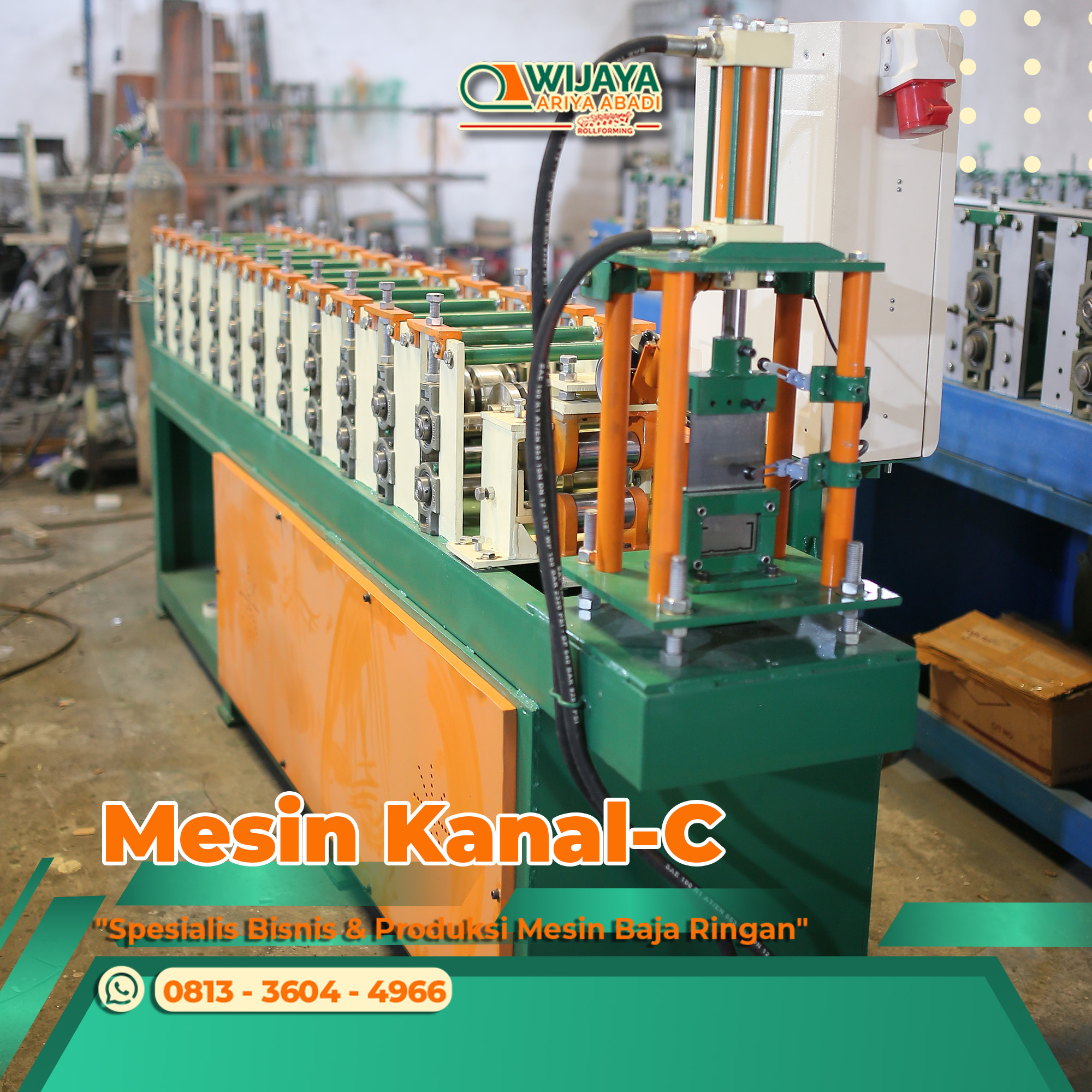 LAYANAN OPTIMAL - MESIN PENCETAK KANAL C MALANG - CV. Wijaya Ariya Abadi