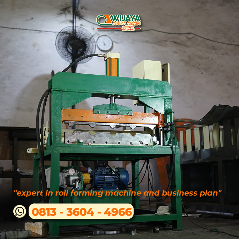 BEBAS PERAWATAN - MESIN PENCETAK GENTENG METAL BANDUNG - CV. Wijaya ...