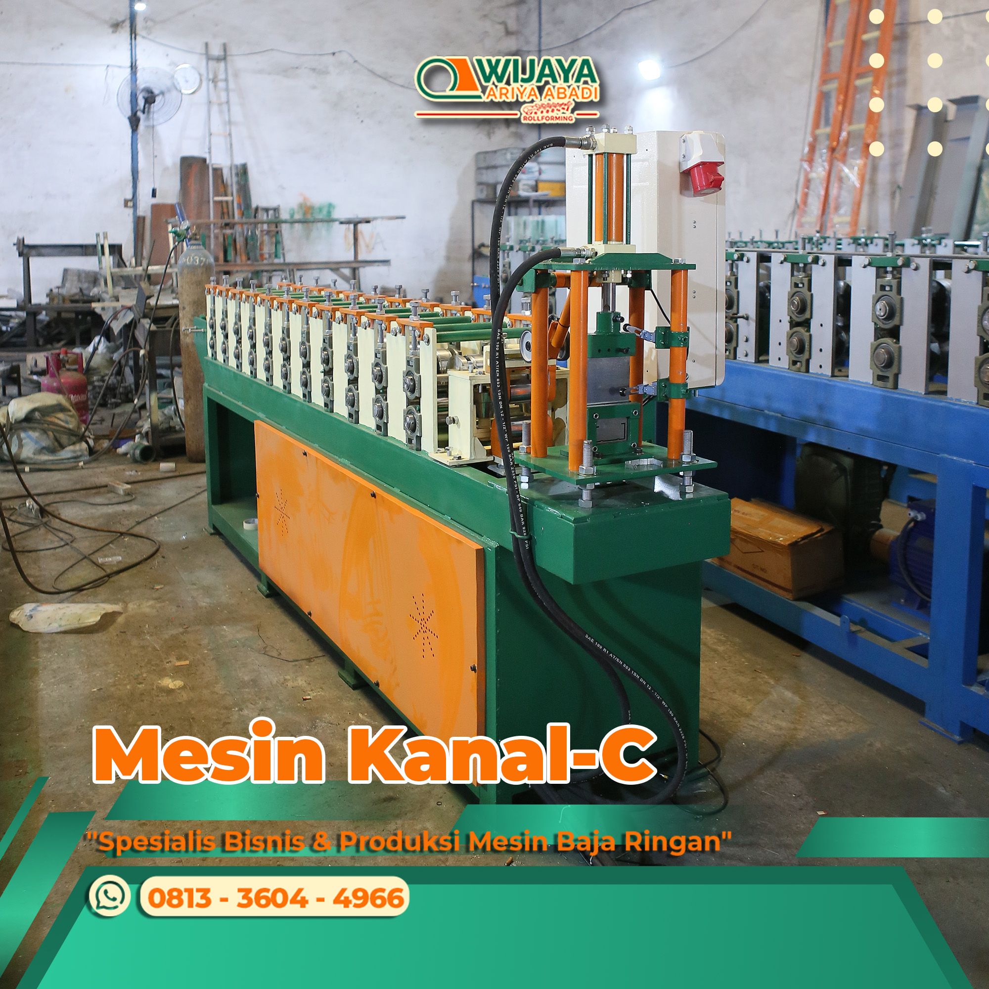 CUAN AMAN – Pembuat Mesin Kanal C Surabaya - CV. Wijaya Ariya Abadi